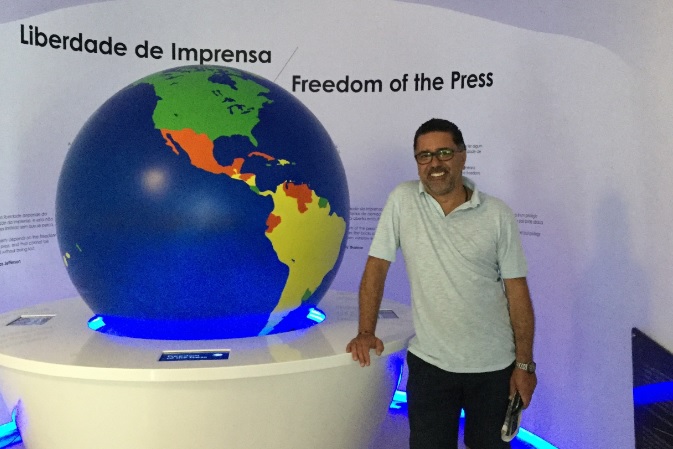 Visita de Pedro Rolo Duarte | NewsMuseum