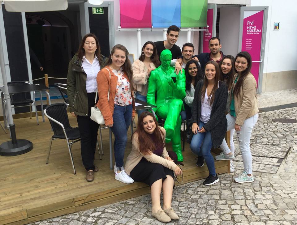 A visita da Universidade Autónoma de Lisboa | NewsMuseum